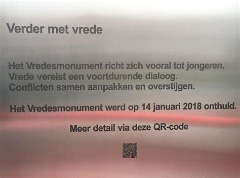 Deurnese Geschiedenis Via QR Code Aan Wim Saerensplein N VA Deurne