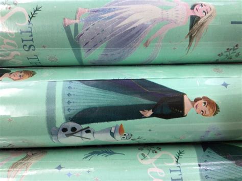 Frozen Christmas Wrapping Paper Tis The Season — Grandpas Toys Geraldine