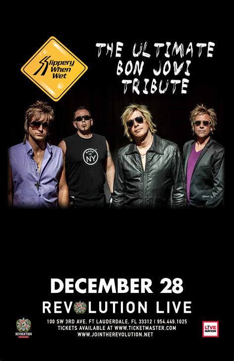 Slippery When Wet Bon Jovi Tribute Revolution Live