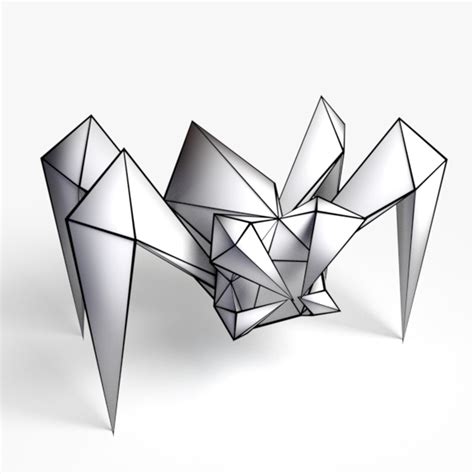 3d Spider Enemy Model