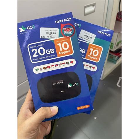Jual Modem Hkm M22 Wifi Unlock 4G Free Xl Go Izi Shopee Indonesia