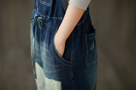 Drawstring Waist Wide Leg Overalls Backless Suspender Outfits In Dark