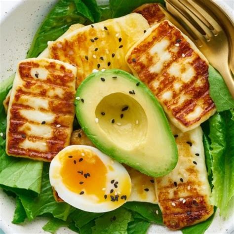 Haloumi Salad Defeat Diabetes
