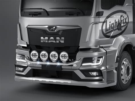Lampenbügel MINI für MAN TGX TGS LightFix