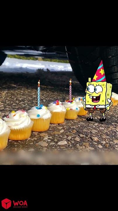 Spongebob Vs Car Crushing Cakes Asmr Videos Shorts Youtube