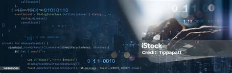 Digital Technology Software Development Concept Coding Programmer