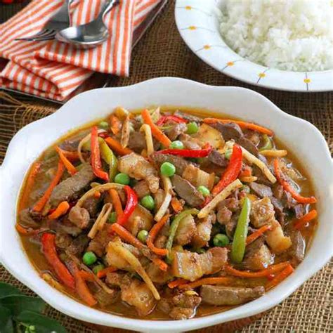 Find A Recipe For Authentic Igado Recipe On Trivet Recipes A Recipe