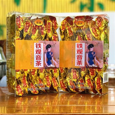信浉牌铁观音茶 Pvc盒装 乌龙茶礼品茶叶 真空小包 批发 预包装 阿里巴巴
