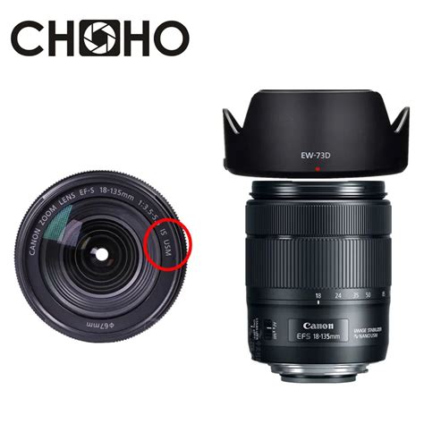 EW 73D 67mm ew 73D EW73D Lens Hood Reversible Camera Lente Accessories ...
