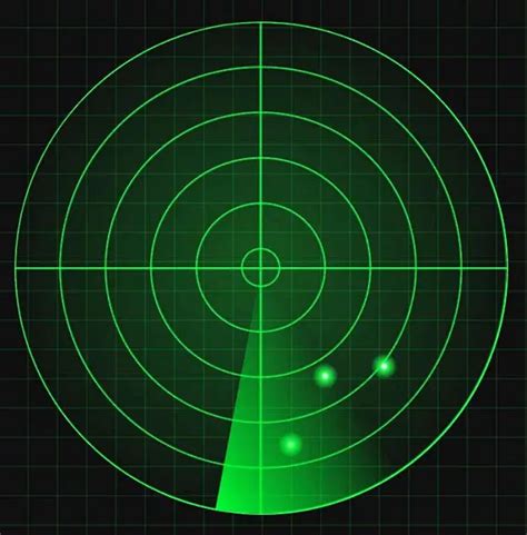 纯css3模拟雷达扫描动画特效 花瓣网