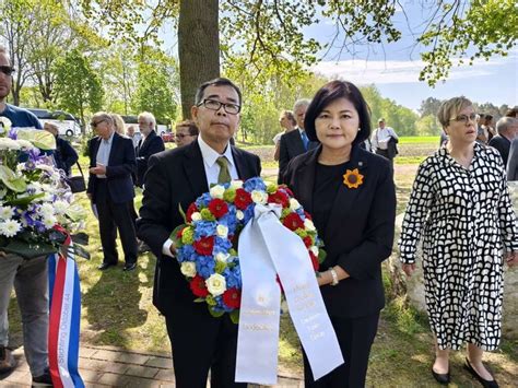 參加窩別林集中營解放日追思會 張麗善盼世界和平 地方 中央社 Cna