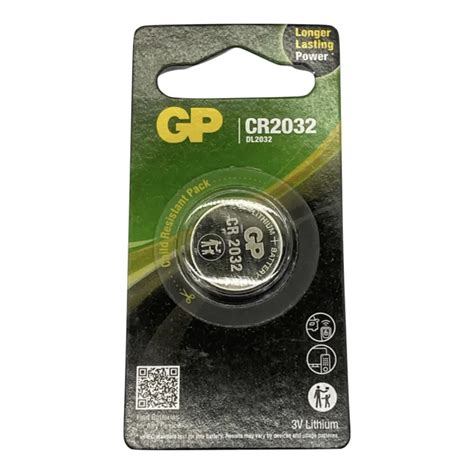 ถ่านกระดุม GP CR2032 3V แพคก้อนเดียว ของแท้ | Lazada.co.th