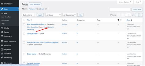 how to add animation to text in wordpress