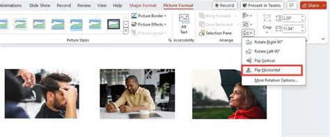 How To Rotate And Mirror Objects In Powerpoint Fast Myexcelonline