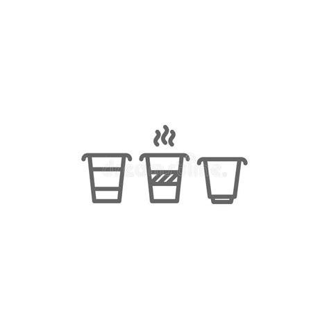 Take Out Coffee And Music Disposable Cardboard Cup Of Coffee Stock