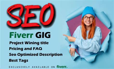 Write complete gigs with seo description for fiverr profile to get higher sales by ...