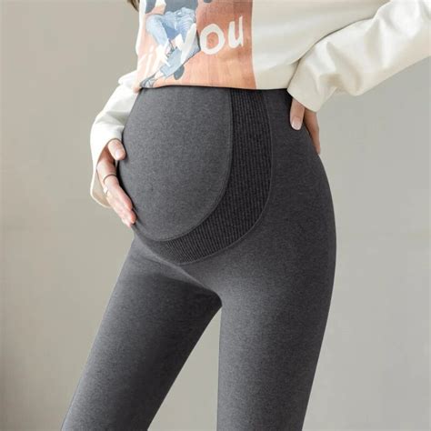 Badu Bg Ежедневни клинове за бременни жени Фитнес панталони за бременни Тесни еластични