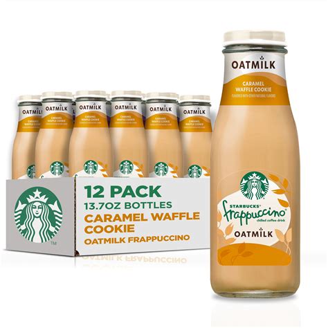 Starbucks Frappuccino Oat Milk Coffee Caramel Waffle Cookie 137 Oz