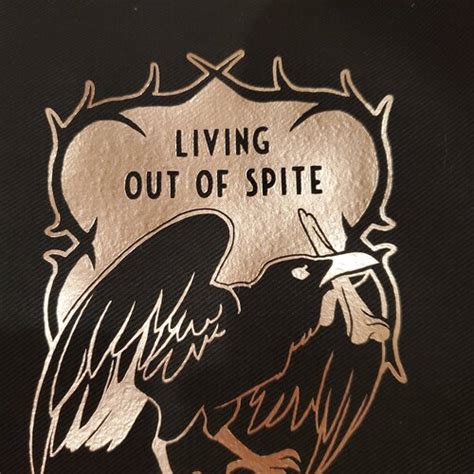 Patch Living Out Of Spite Etsy