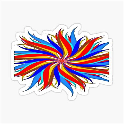 Colours Array Sticker For Sale By Stupor Redbubble