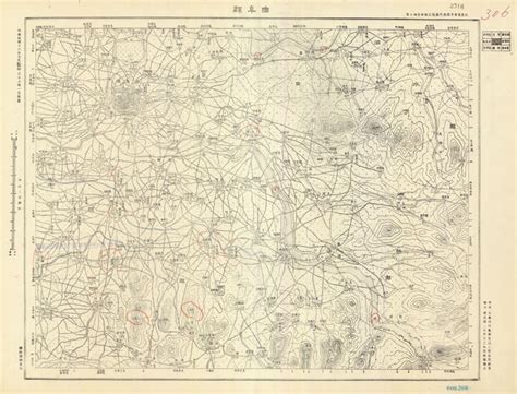 1947年《山东省地形图》五万分一历史地图网
