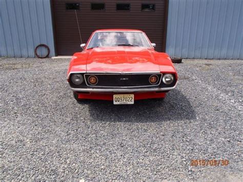 Bright Red Vintage 1974 Amc Javlin Amx Classic Amc Amx For Sale