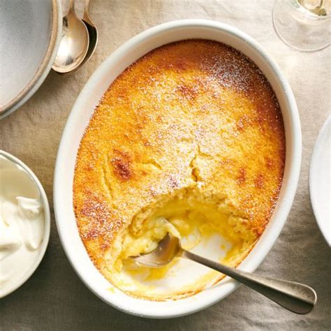 Baked Lemon Pudding Complete Comfort Foods
