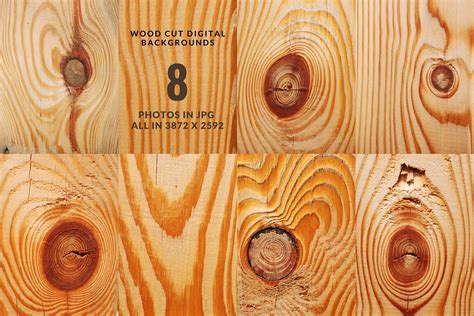 Wood Cut Pattern And Texture Digital Graphic By Halyna Kysil Designs · Creative Fabrica