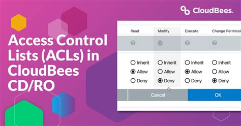Manage Access Control In Cloudbees Cdro