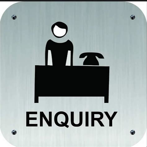 Square Silver Stainless Steel Prohibited Entry Sign Board For