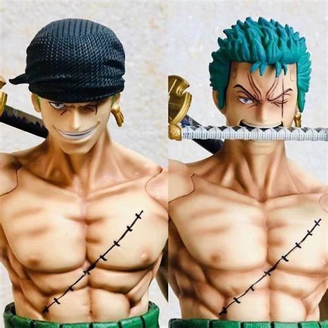 Samurai Sanji Jouets Une Pièce Roronoa Zoro Luffy Anime Figure Trois