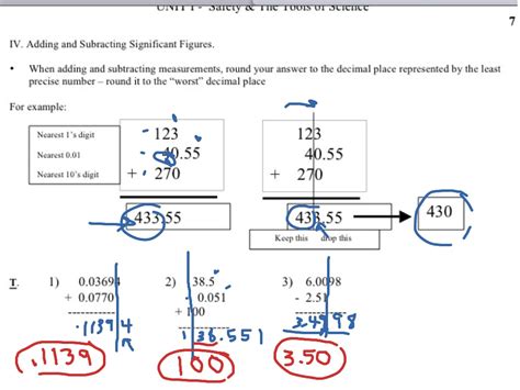 how to round sig figs when multiplying