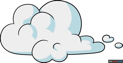 How To Draw Clouds Cartoon