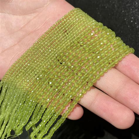 Badu Bg Търговия на едро с фасетирани 2 мм 3 мм мъниста от естествен камък Малки лъскави