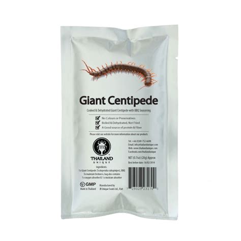 Edible Giant Centipede