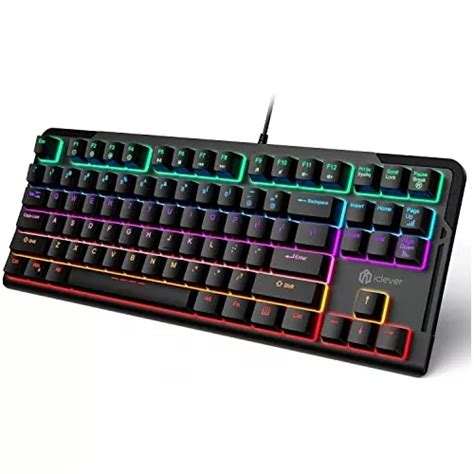 Iclever Teclado De Juego Mecánico Cableado Tkl G48nx Mercadolibre