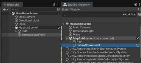 Cannot See Spawned Prefab Entities In The Scene Unity Engine Unity Discussions