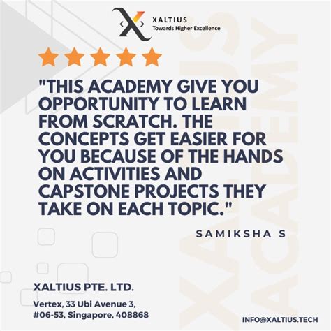 xaltius on linkedin samiksha s view on xaltius data science course