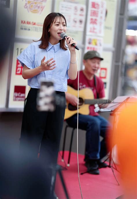 四度寝写真 On Twitter 6月4日 川崎銀座街バスカーライブ川崎銀座街特設ステージ 地元撮可フリーライブにて 冨田エリィ さん ギターサポートはまたまた 高田慶二 さん