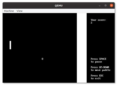 Github Endpositivepong Assembly A Bootable Pong Game Written In X86