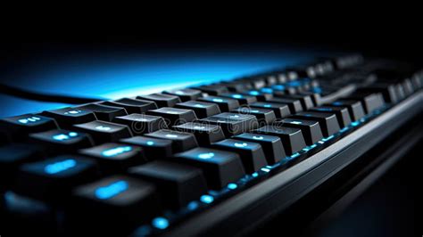 Sleek Dark Keyboard Stock Illustration Illustration Of Sleek 321271747