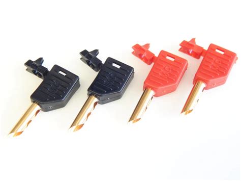4 X Hohlbananen Hohl Bananenstecker Low Mass Mc 4mm Be Cu Ls4 Mit Kt4