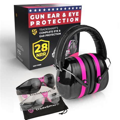 Tradesmart Eye And Ear Protection For Shooting Shooting Range Kit