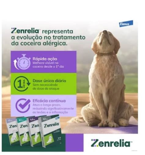 Zenrelia 4 8 Mg 30 Comprimidos Elanco Empório Dos Animais