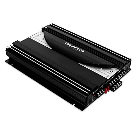 auna CH06 6 Kanal Verstärker Car Amplifier Auto Endstufe 570W