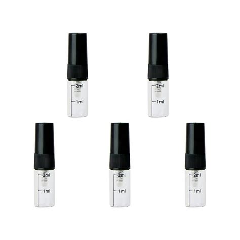 Refillable Fragrance Mist Bottle Fine Spray Nozzle Glass Portable