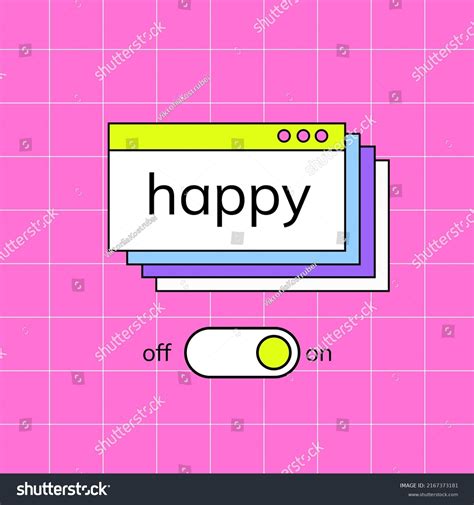 Old Pc Window 90s Retro 80s Stock Vector Royalty Free 2167373181 Shutterstock
