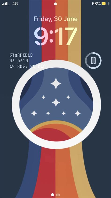 My Starfield Phone Background With Countdown R Starfield