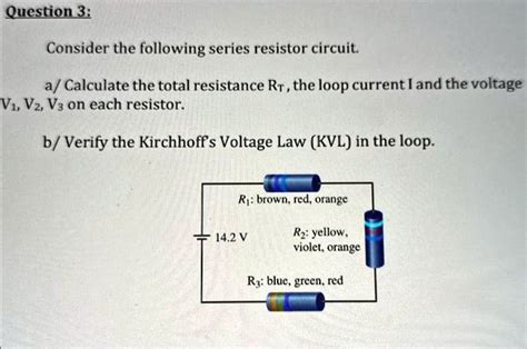 Kirchhoffs Voltage Law Kvl