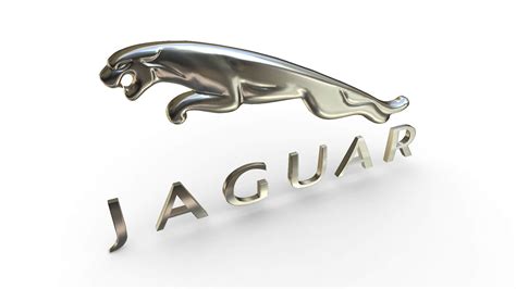 Jaguar Logo 3d Model By 3d Logoman